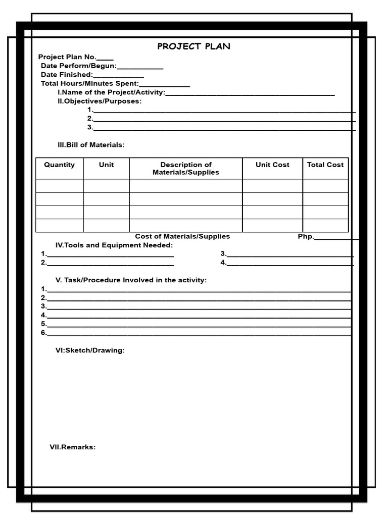 Project Plan Pdf