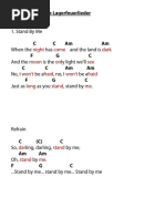 Evergreen - Richy Mitch & The Coal Miners - Guitar Chords and Tabs | PDF