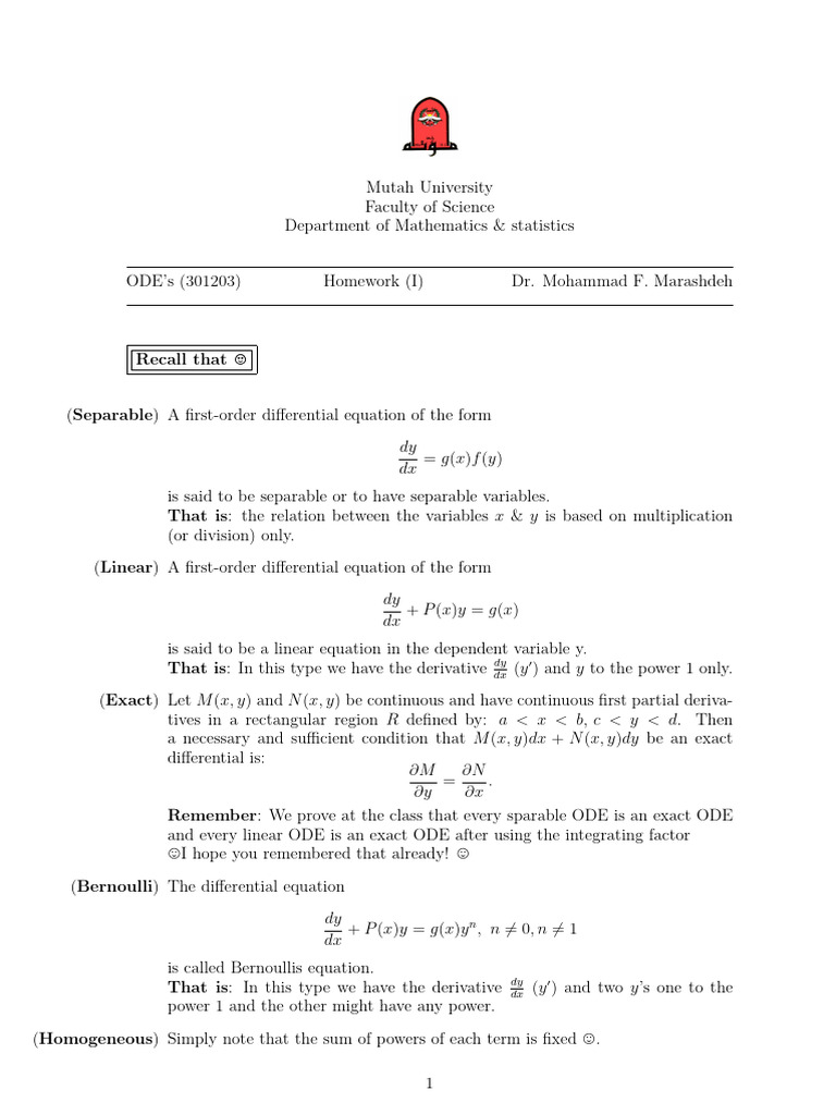 ode worksheet | PDF | Mathematical Concepts | Subtraction