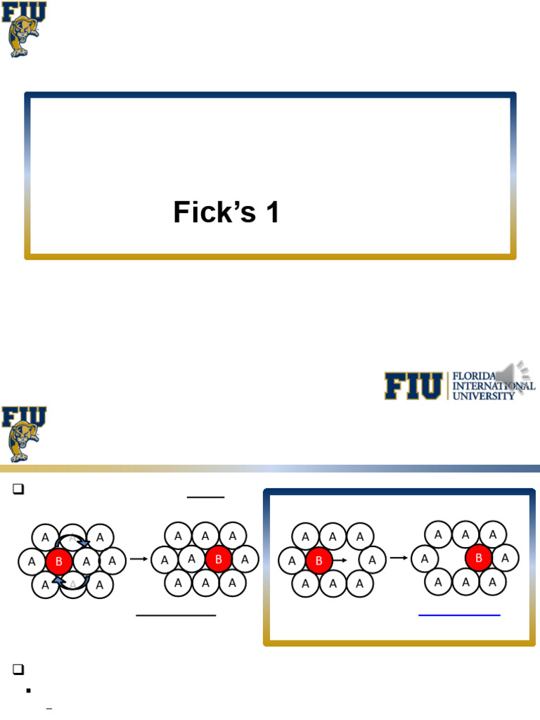 Interstitial Diffusion & Fick’s Law Explained | PDF | Diffusion | Physical Sciences