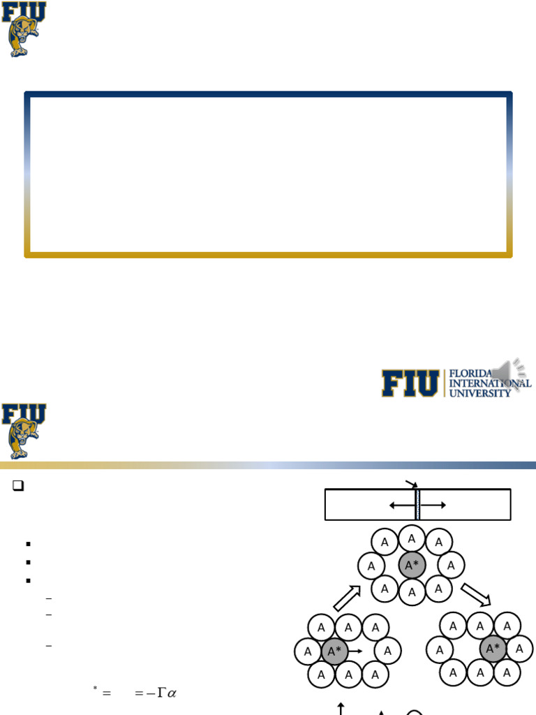 Self-Diffusion and Vacancy Diffusion Explained | PDF | Physical Chemistry | Applied And ...
