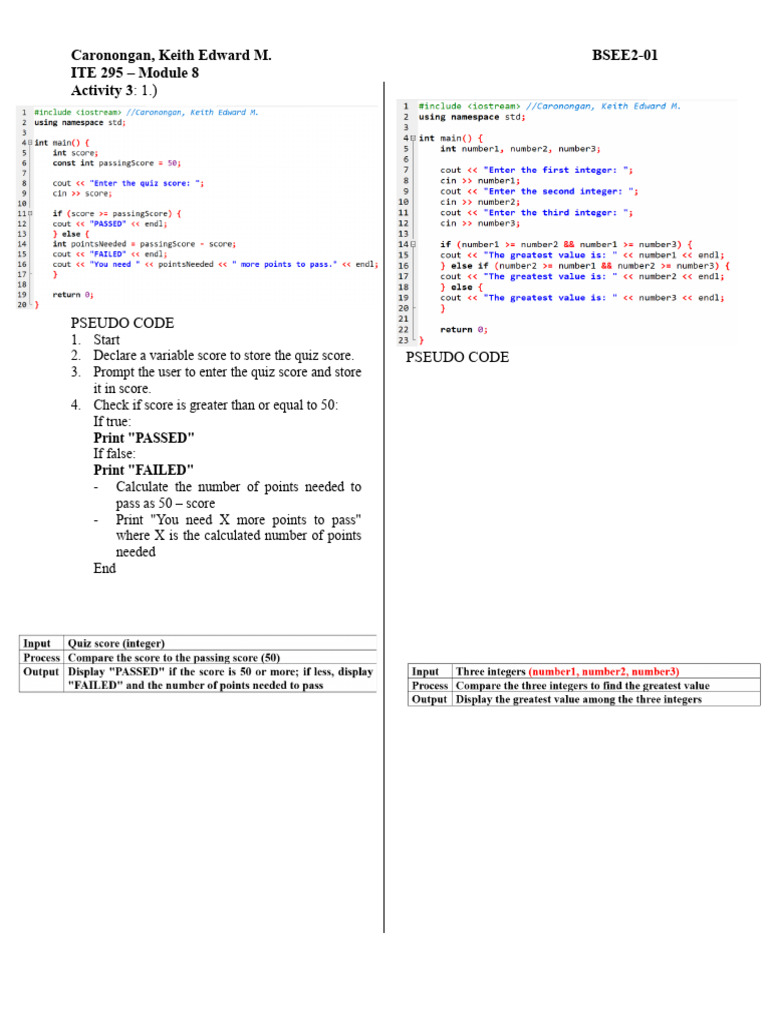 Pseudo Code and Boolean Concepts Guide | PDF | Boolean Data Type | Computer Science