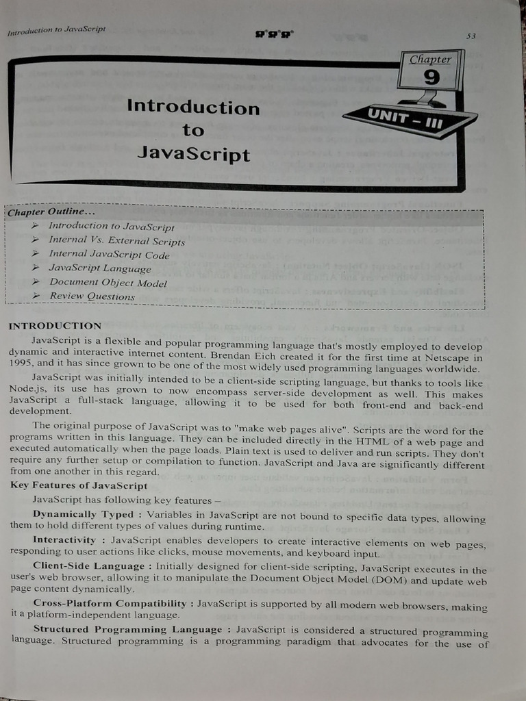 CSS & JS Unit 3 | PDF