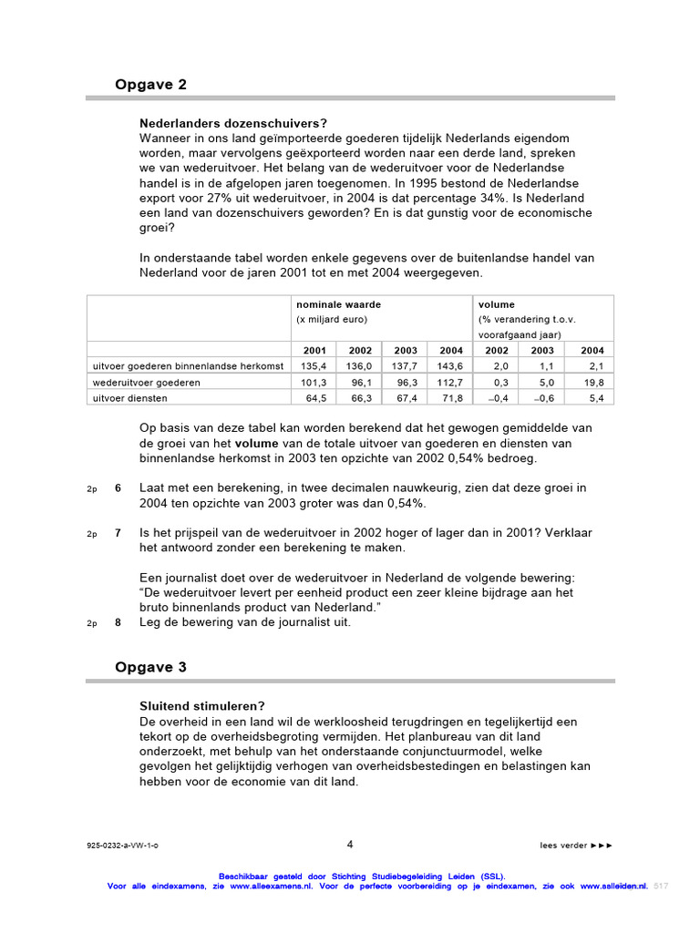 Opgave 2: Nederlanders Dozenschuivers? | PDF
