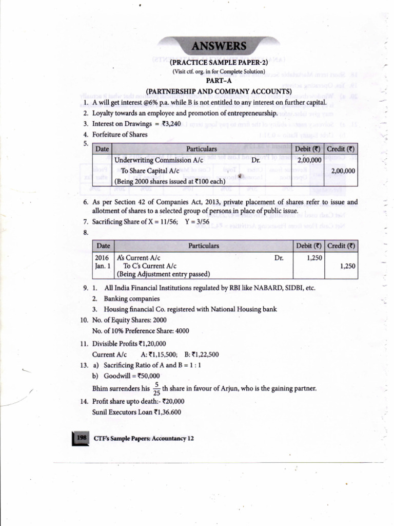 PRACTICE SAMPLE Paper002 sol | PDF