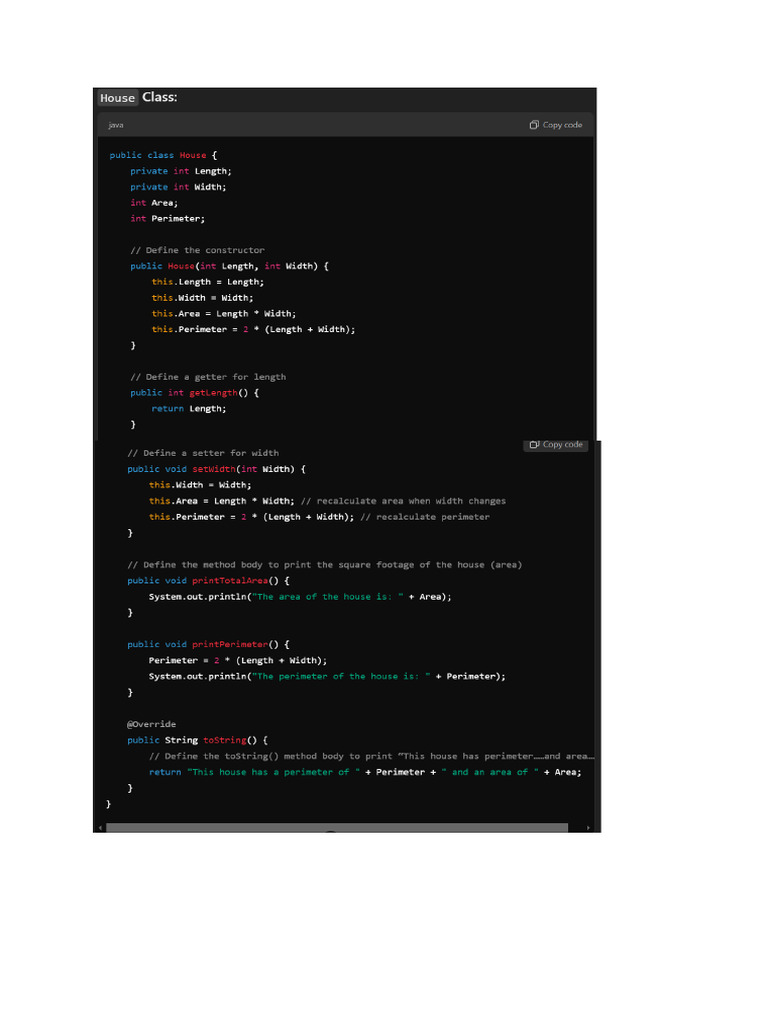 OOP Missing Code | PDF