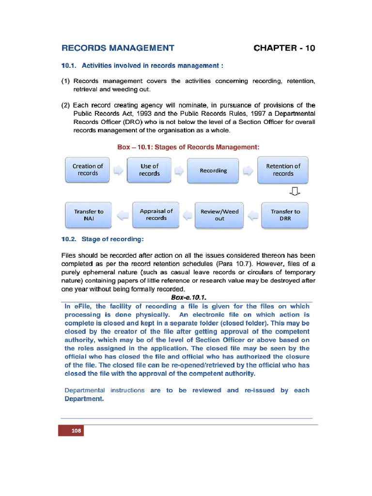 Record Management | PDF