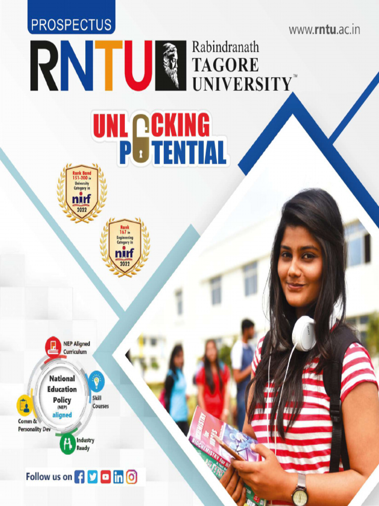 RNTU Prospectus 2023 | PDF