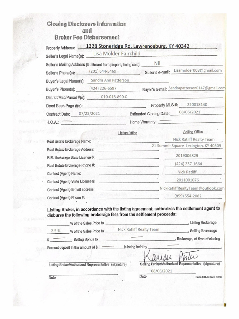 Closing Agreement | PDF