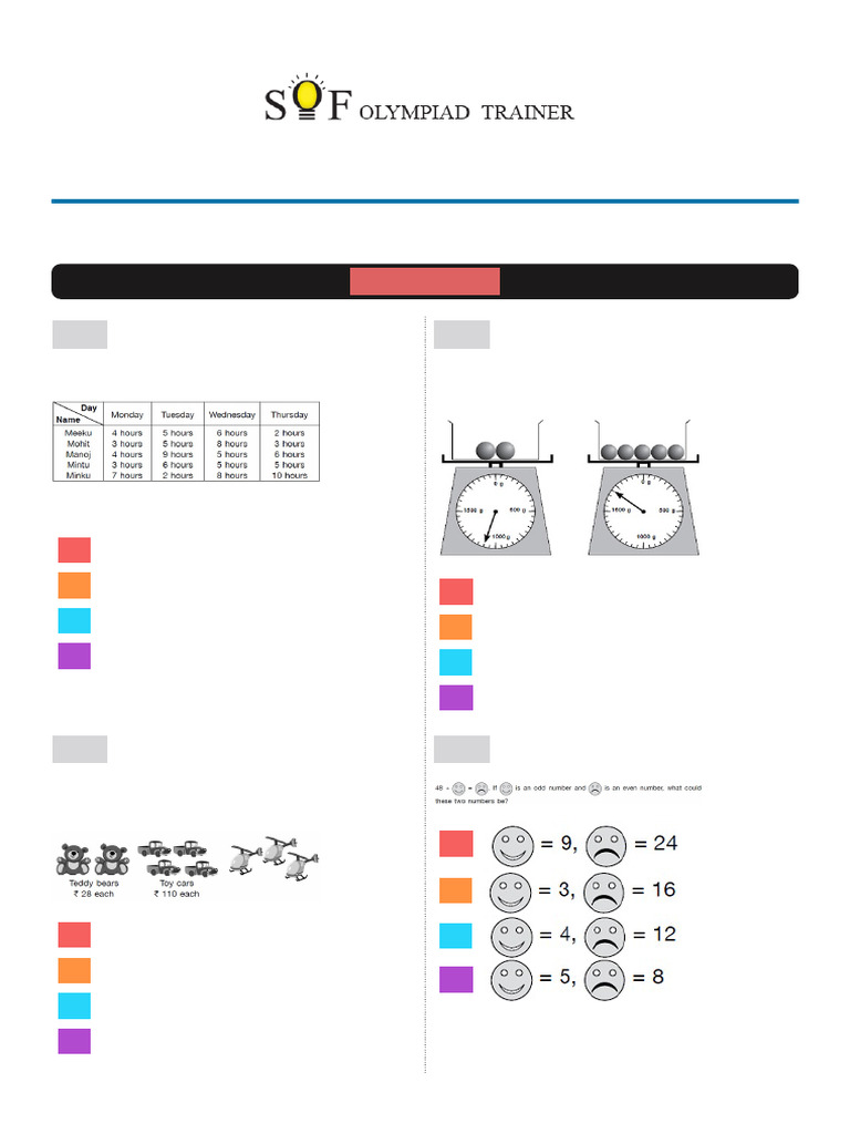 NSO Level 2 - Class 3 (2013-2014) | PDF | Moon