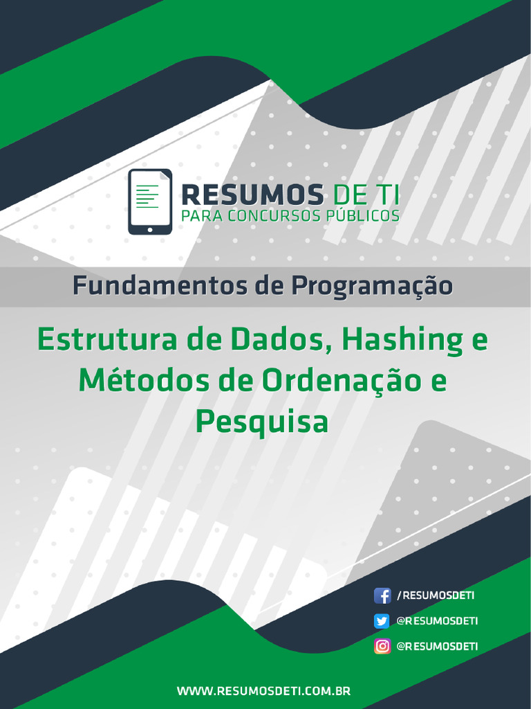 Estruturas de Dados e Algoritmos | PDF | Estrutura de dados ...