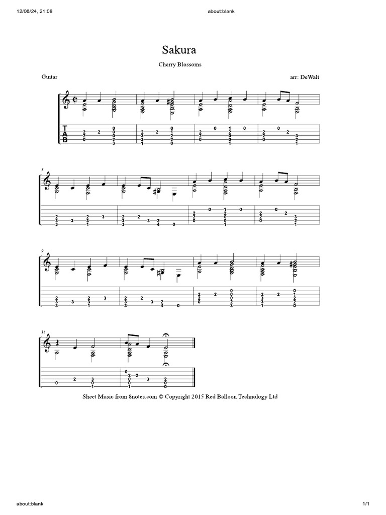 Sakura | PDF