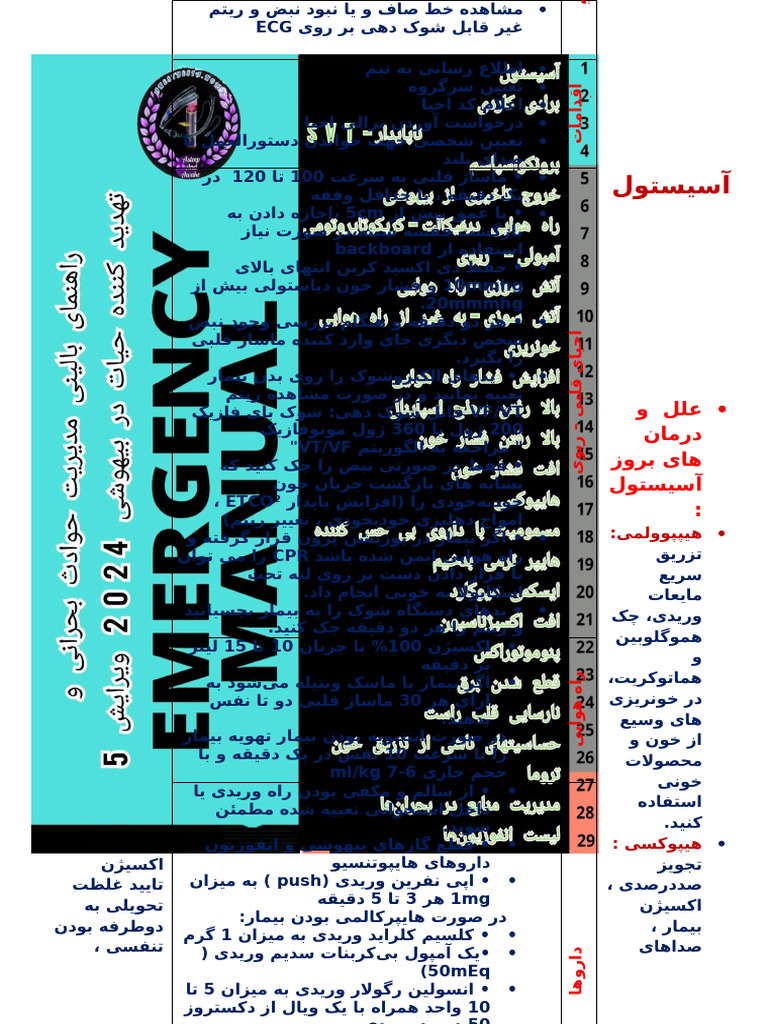 Emergency Manual - Translateed | PDF