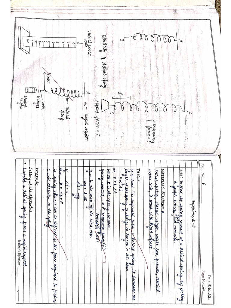 Phy Practical Term II | PDF