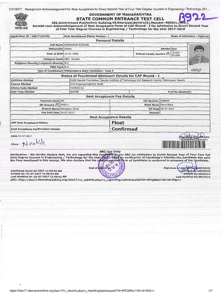 My Degree Documents | PDF