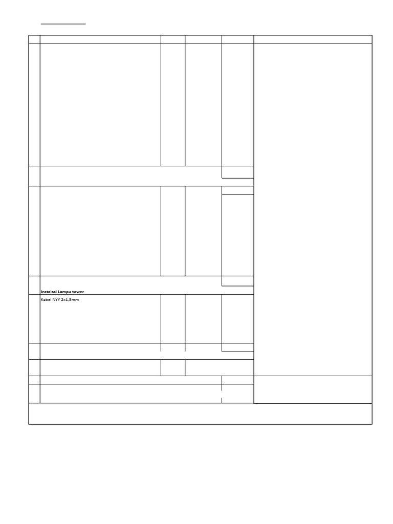 PT JISS INDONESIA RAB TOWER | PDF