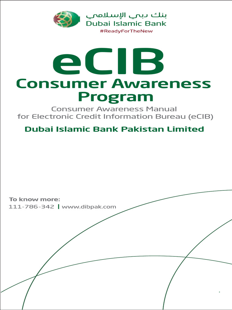eCIB-Customer-Information_1 | PDF | Credit | Finance & Money Management
