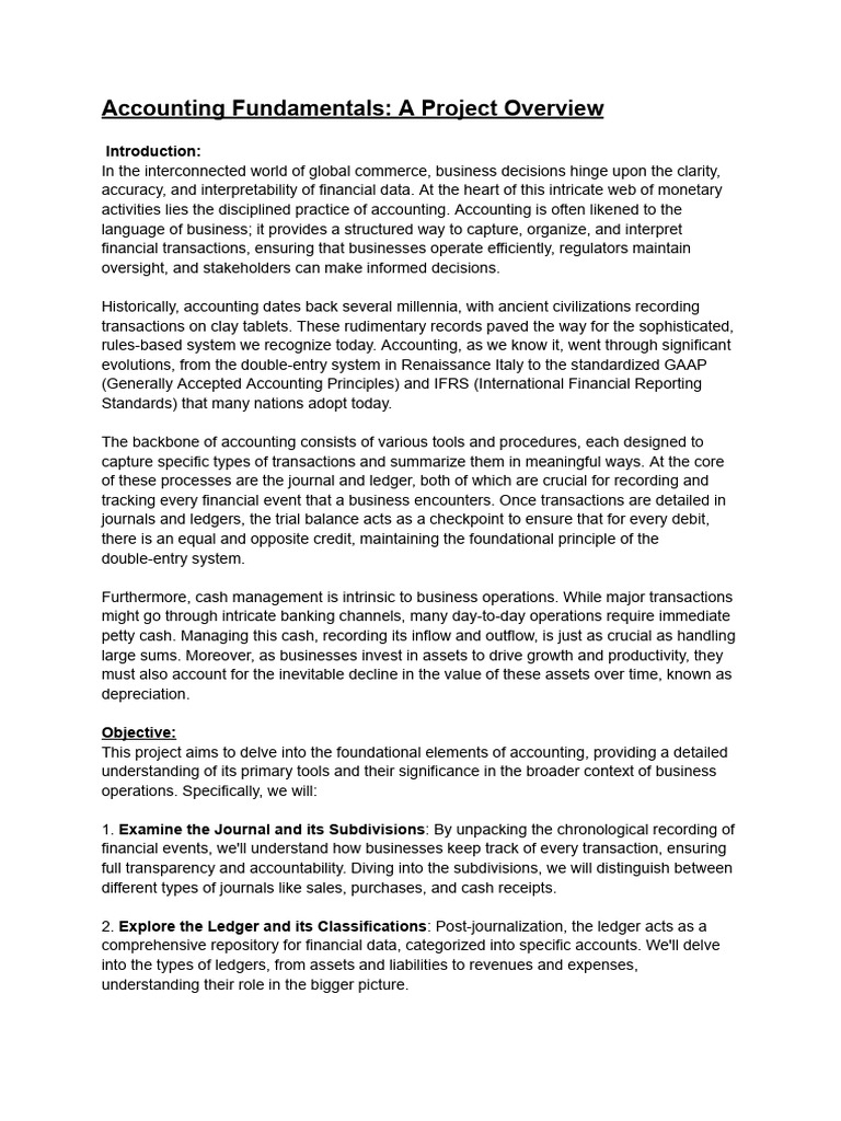 ACCOUNTS ISC PROJECT | PDF | Debits And Credits | Financial Economics