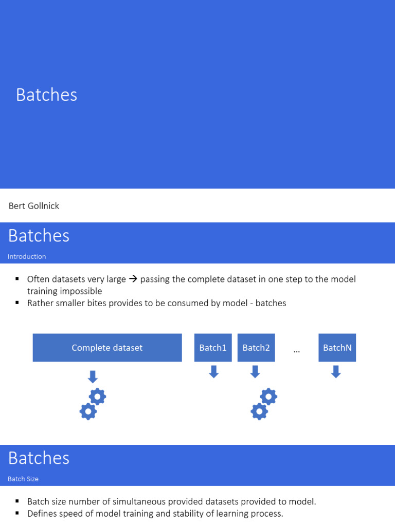 Batches | PDF