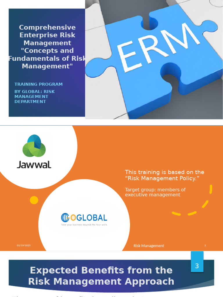 Enterprise Risk Management Training Program | PDF | Risk Management | Risk