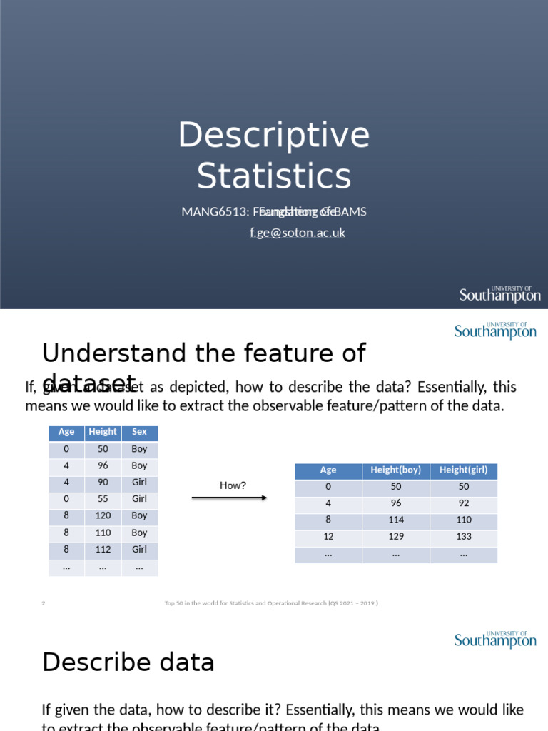 MANG6513 2023 Lecture 3 | PDF | Skewness | Quartile