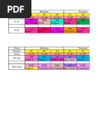 Time Table 2024-25 | PDF