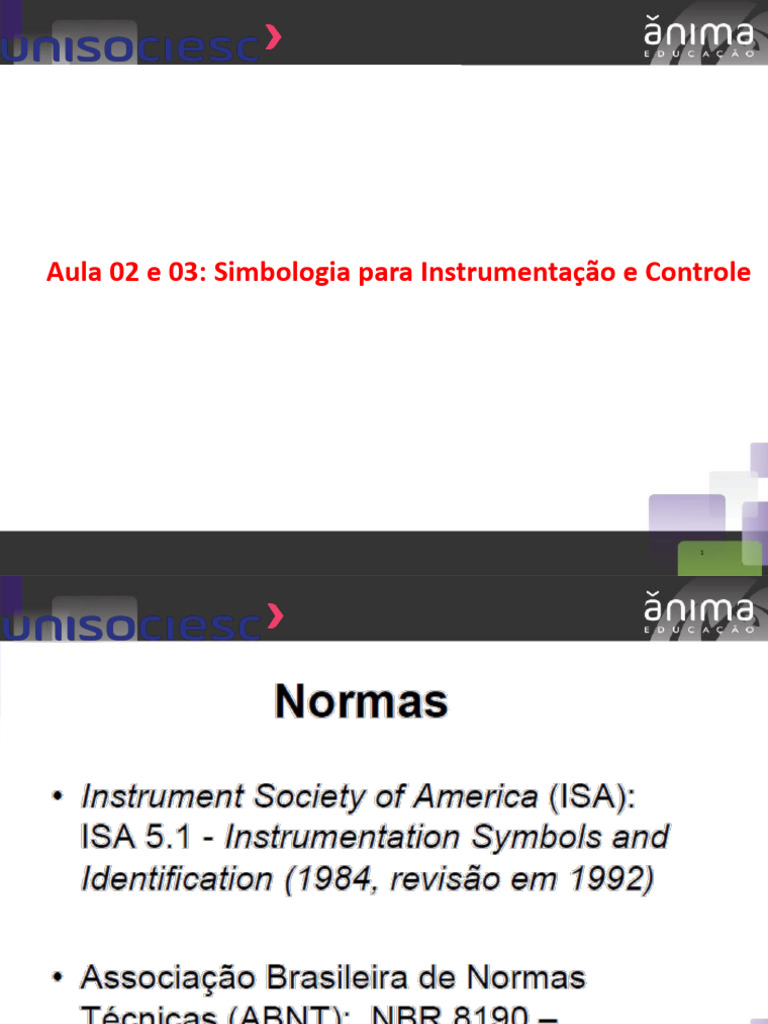 Simbologia em Instrumentação Química | PDF