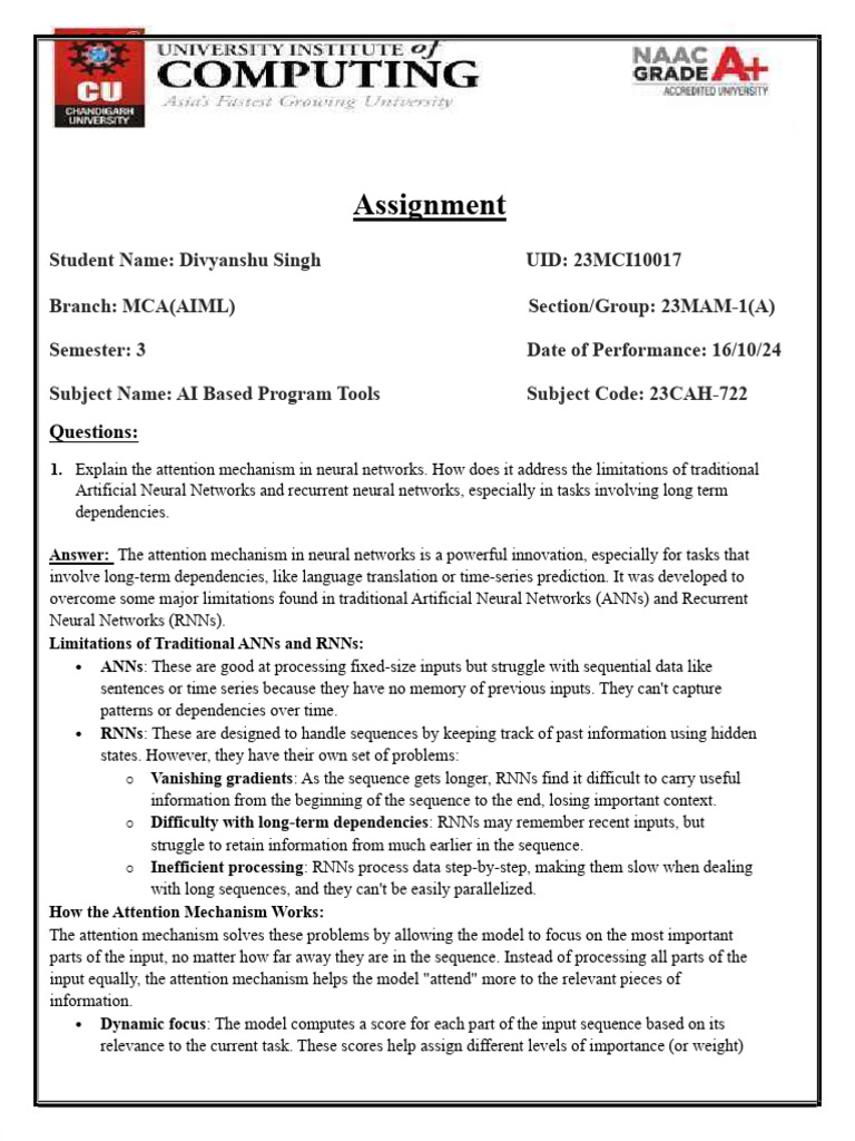 AI_Assignment | PDF | Computer Vision | Artificial Neural Network