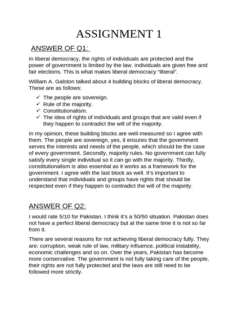 ASSIGNMENT 1 Civic | PDF