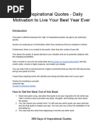 Top 101 Inspirational Quotes for Success | PDF