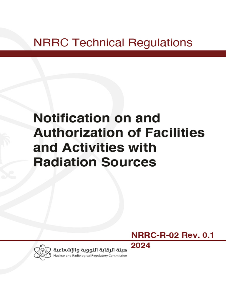 NRRC-R-02: Radiation Facility Regulations | PDF | Uranium | Radiation ...
