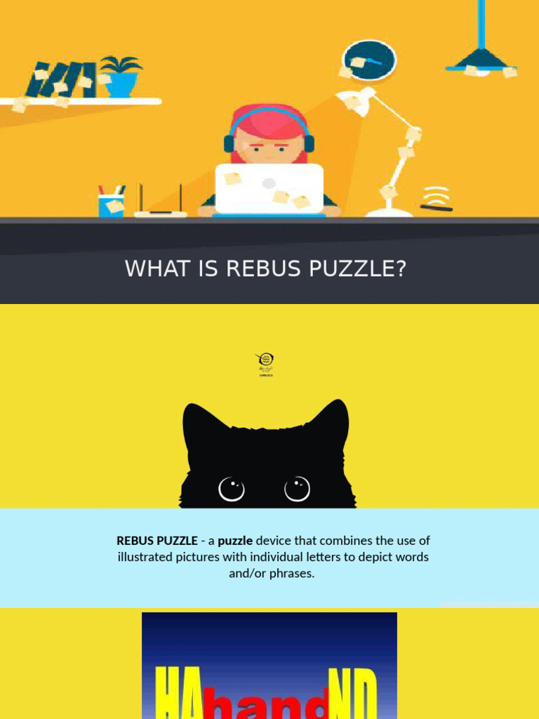 Rebus Puzzle Examples and Answers | PDF