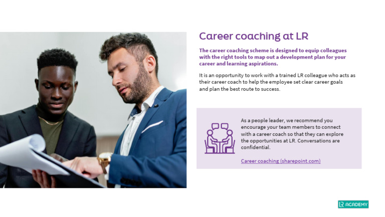 Career Coaching for LR Employees | PDF
