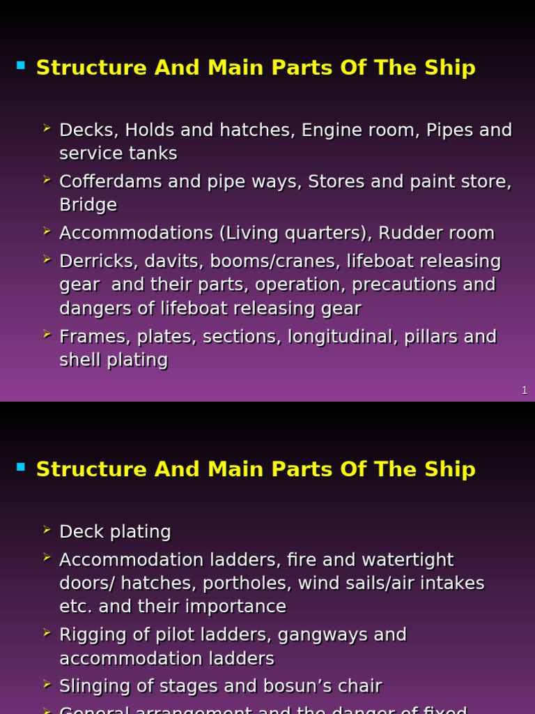 1 - Ship Typer&nautical Terms | PDF | Oil Tanker | Tonnage