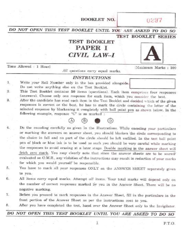 HPJS Prelims Prelims Paper 2015 | PDF