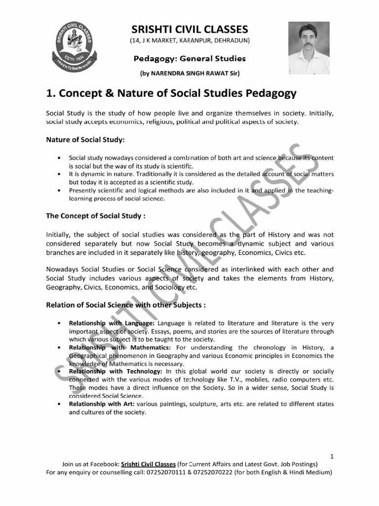 SST Pedagogy in ENG | PDF