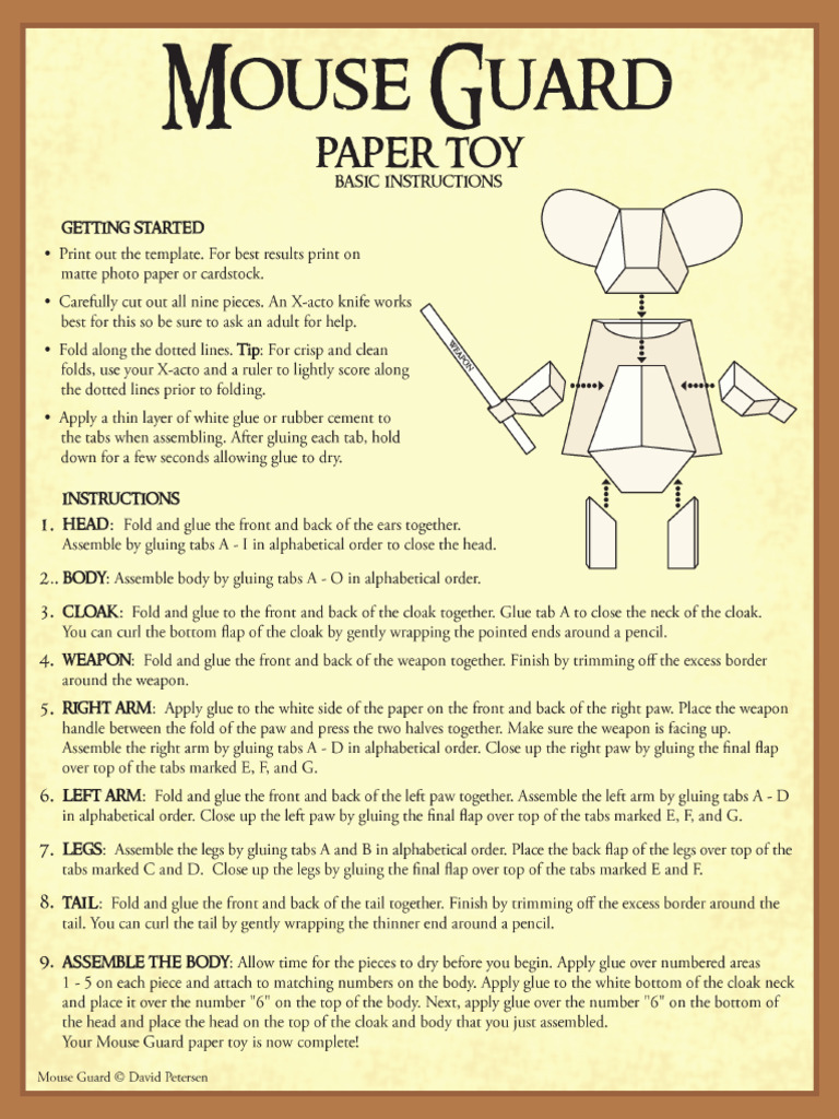 Conrad Paper Toy | PDF