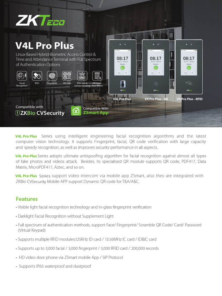 V4L Pro Plus - 08072024 | PDF | Smart Card | Qr Code