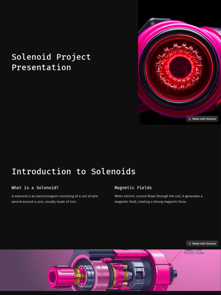 Solenoid Project Presentation | PDF