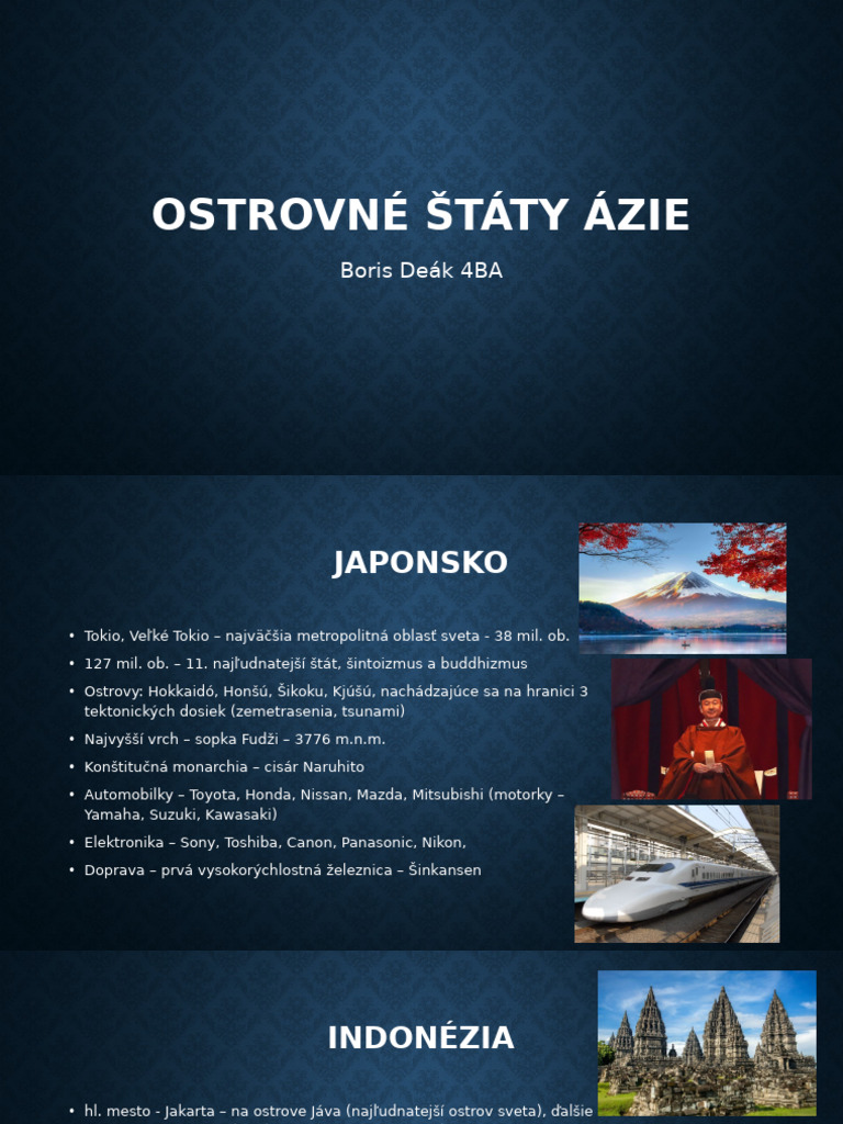 Ostrovné Štáty Ázie | PDF