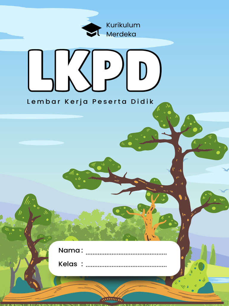 Hijau dan Biru Ilustrasi Sampul LKPD Sekolah Dokumen A4 (1) | PDF