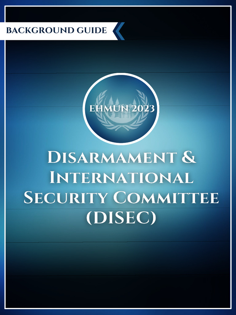 Example BG EHMUN | PDF | Privacy | Security