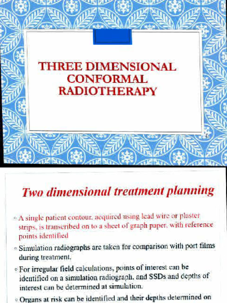 3DCRT | PDF