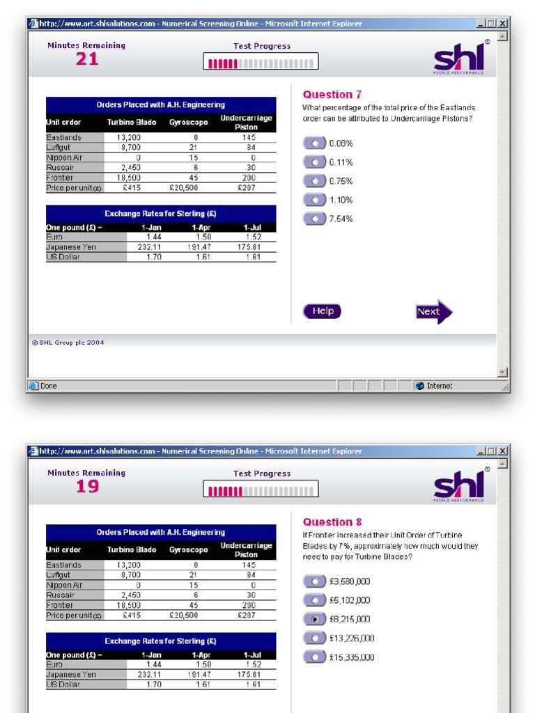 Preparation Numeric | PDF
