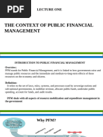 PFMA: Ensuring Financial Transparency | PDF | Audit | Internal Audit