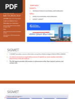 SIGMET Abbreviations and Examples | PDF | Thunderstorm | Cloud