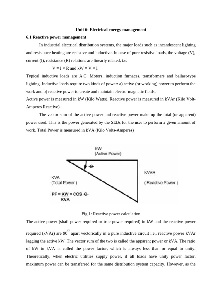 Unit 6 Electrical Power Management | PDF | Pump | Electric Power