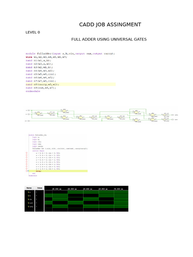 Cadd Job Project | PDF
