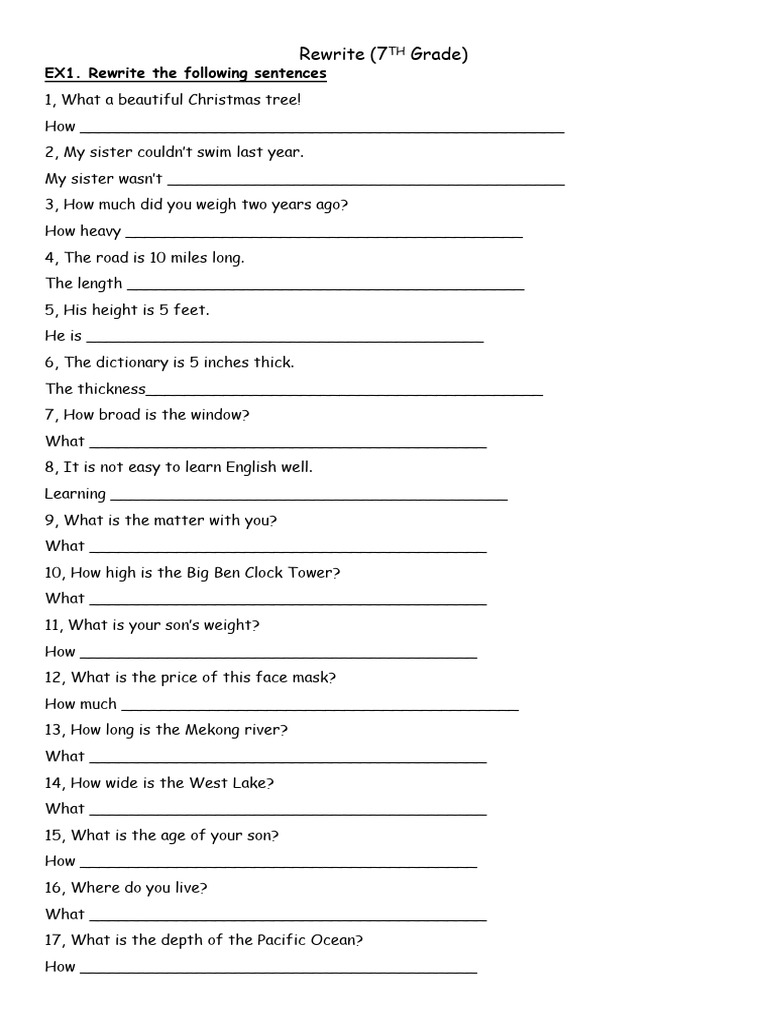 20-10 Amy Worksheet (Rewrite-Wordform) | PDF