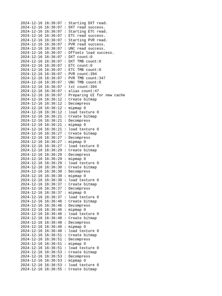 Log | PDF | Texture Mapping | Graphics